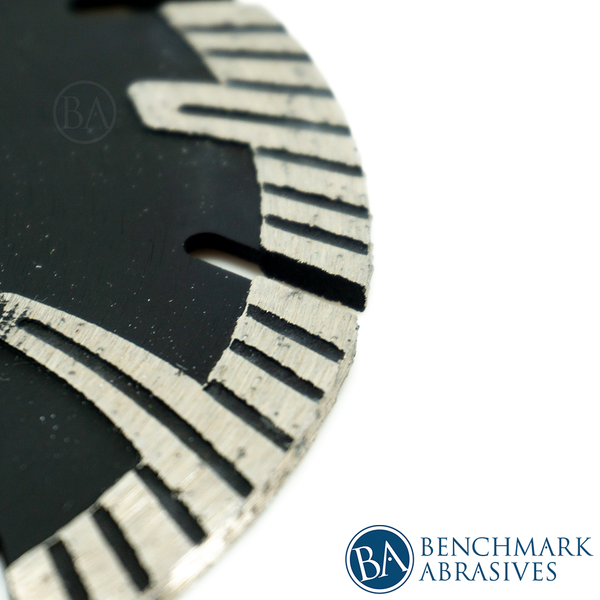 5" Hot Pressed Segmented Sintered Turbo Diamond Saw Blade - Benchmark Abrasives
