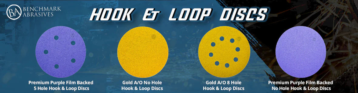 Hook & Loop Sanding Discs | Benchmark Abrasives