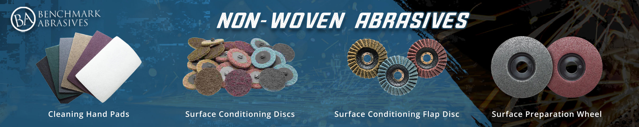 Non-Woven Abrasives | Free Shipping