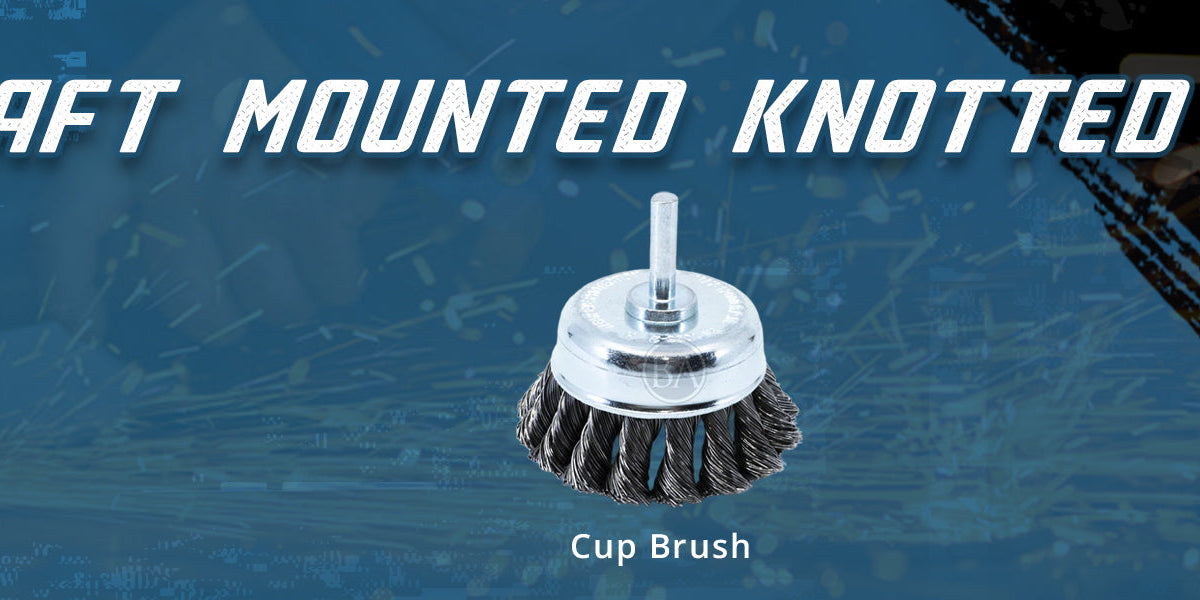 Shaft Mounted Knotted Wheels | Heavy-Duty Cleaning
