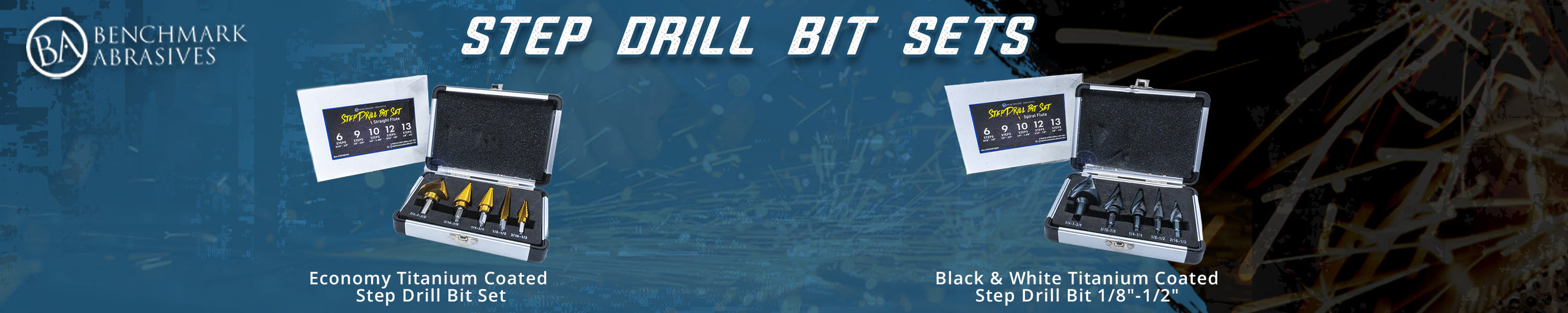 Step Drill Bit Sets | Multi-Size Performance Tools