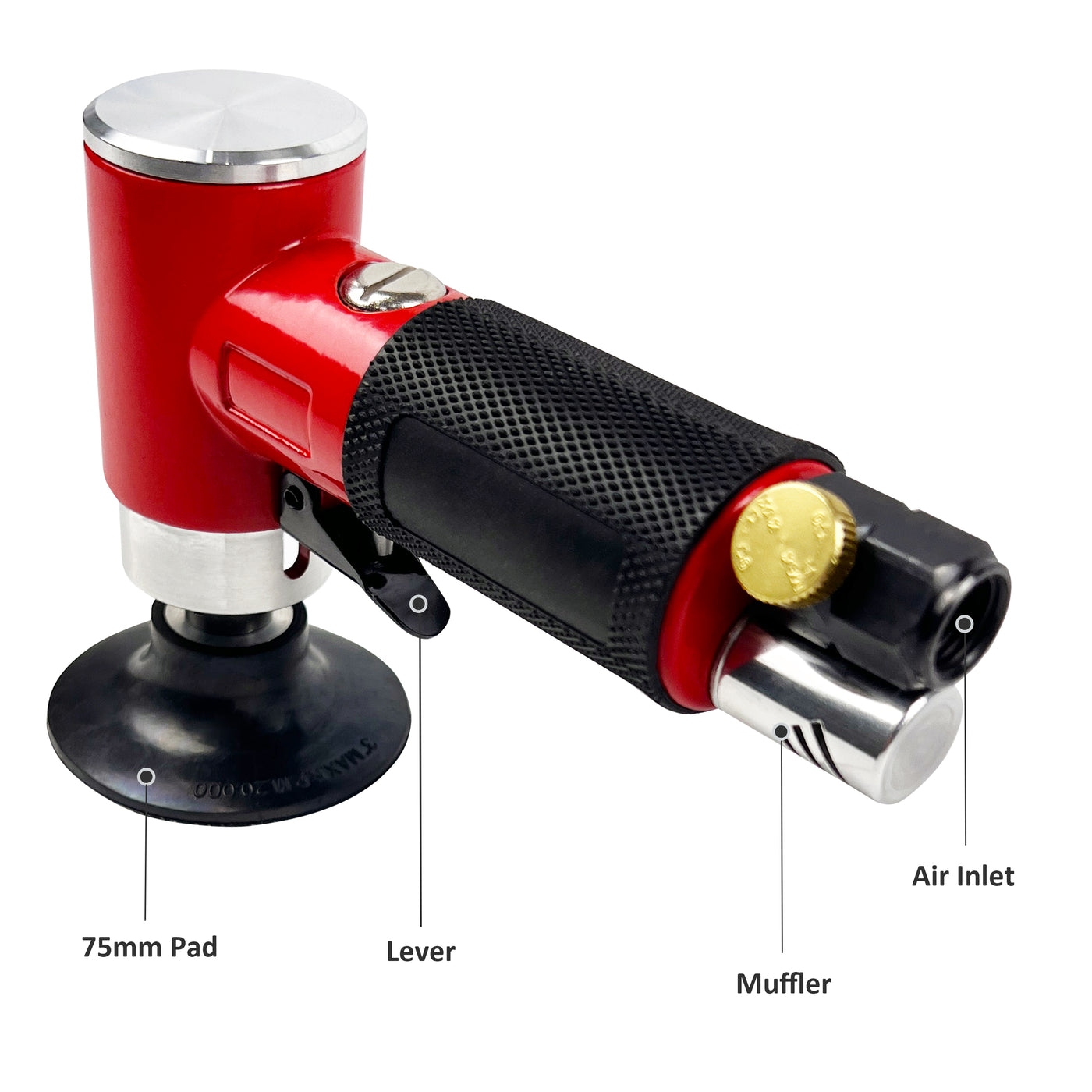 Right Angle Pneumatic Quick Change Sander | Precise Work