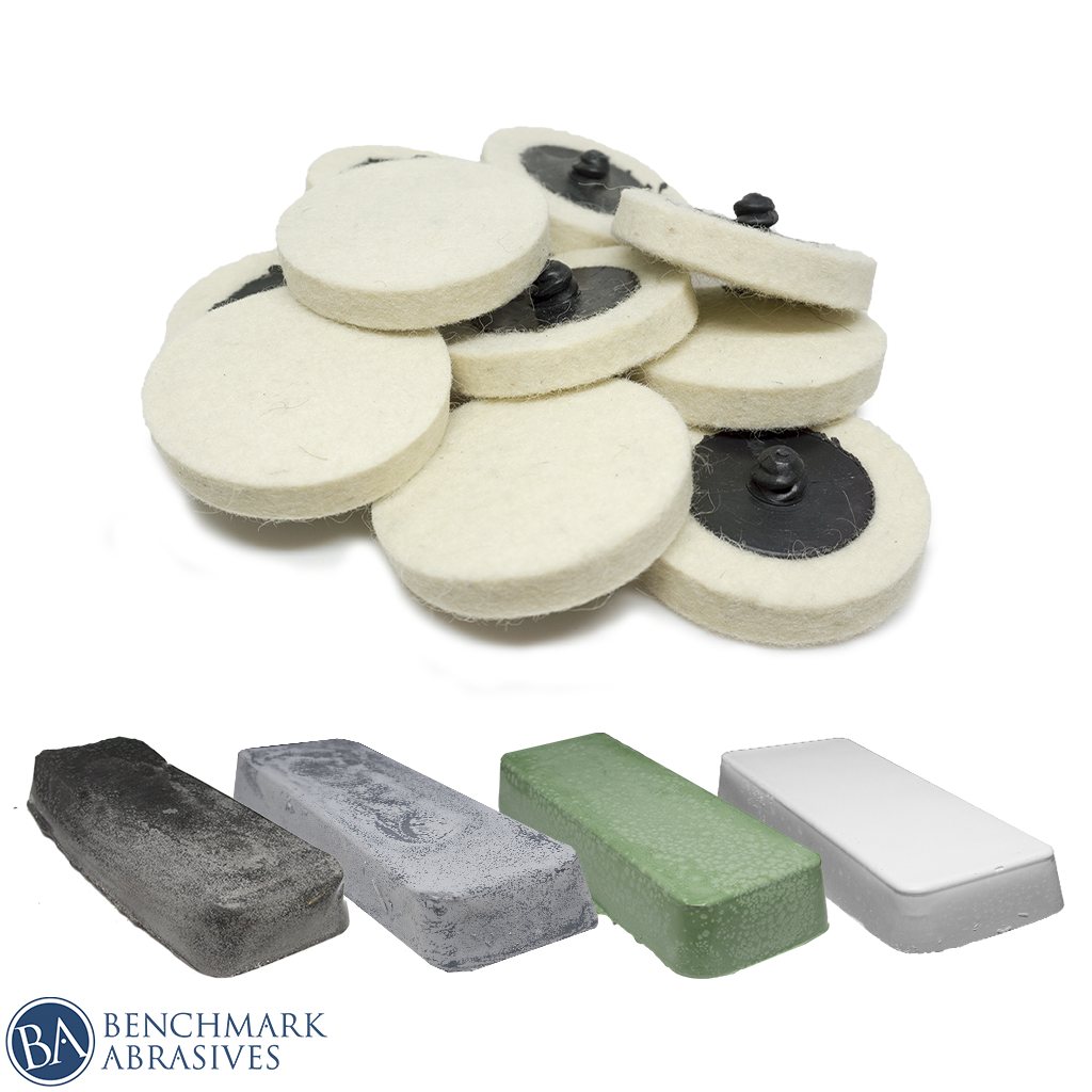 Hard Metals 4-Step Buffing Kit For Die Grinder - 2 | Free Shipping