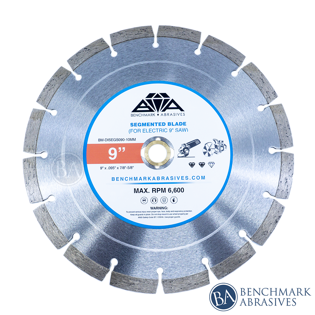9" Premium Segmented Diamond Blade | Free Shipping