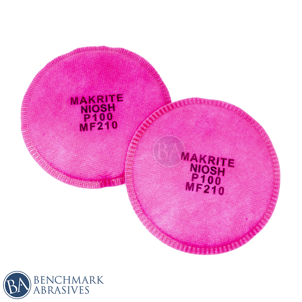 P100 Replacement Filter For PPERN95 Half Mask Respirator - 1 Pair ...