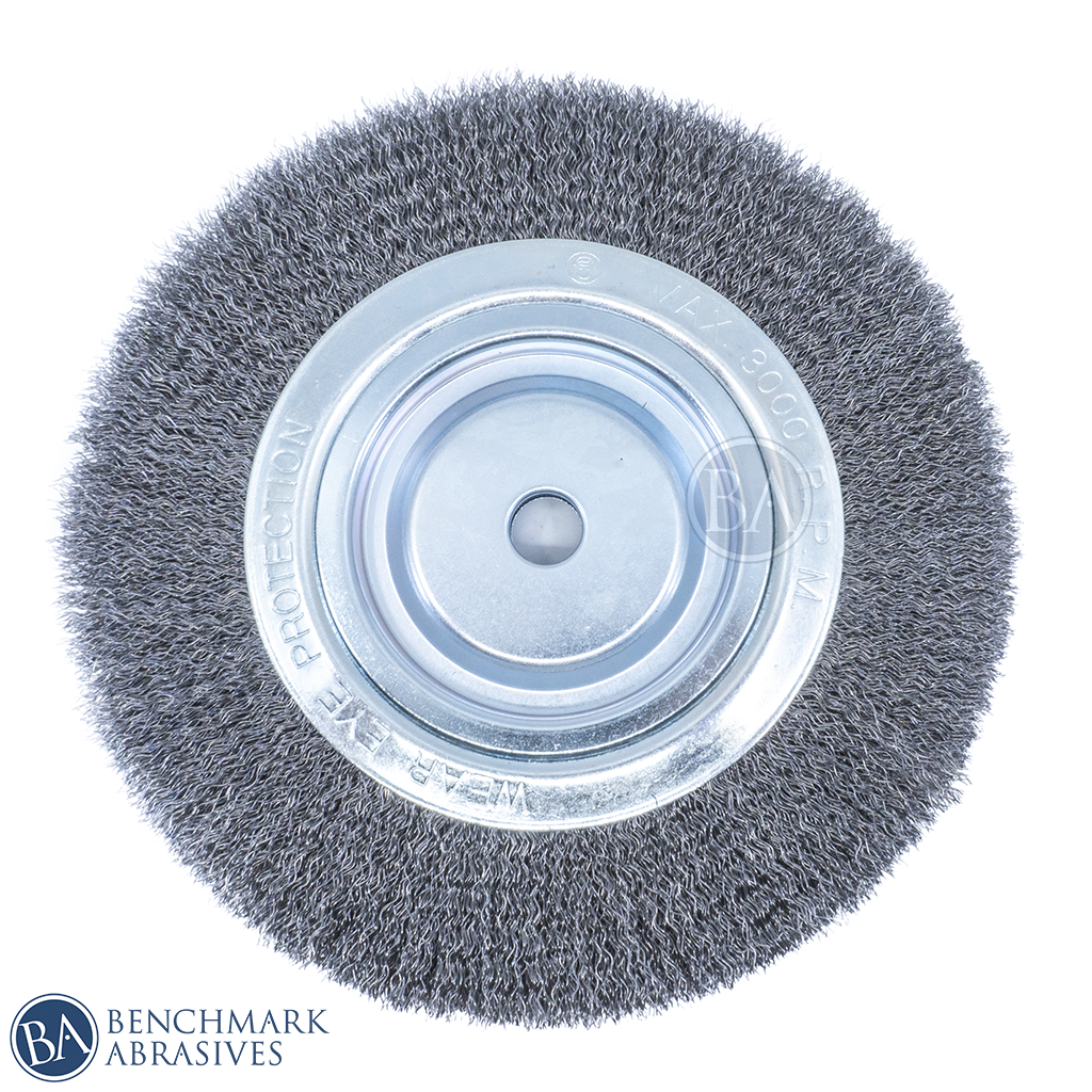 Bench Grinder Wire Wheel | Benchmark Abrasives