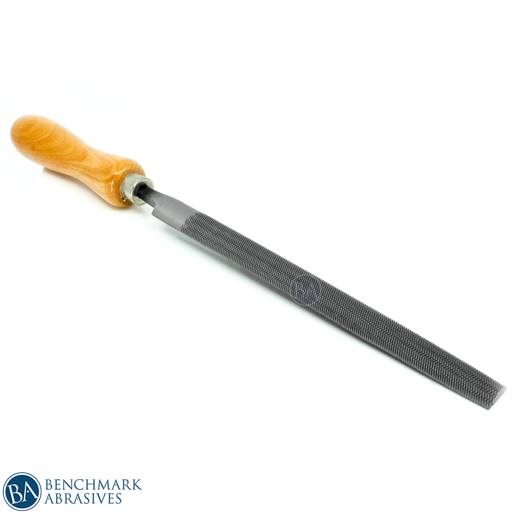 8" Long Half-Round File | Bastard Cut File | Metal Files — Benchmark ...