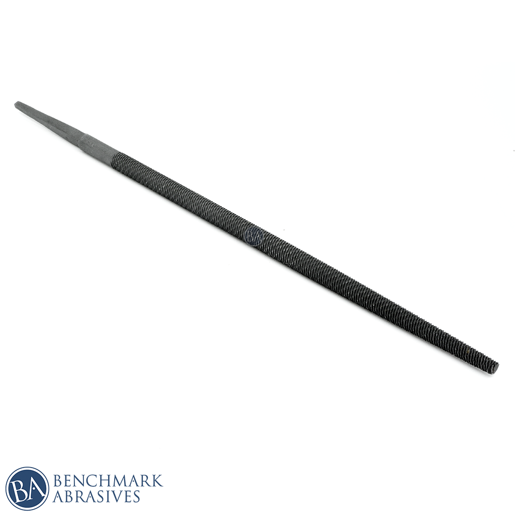8" Round File | Bastard Cut File | Metal Files — Benchmark Abrasives