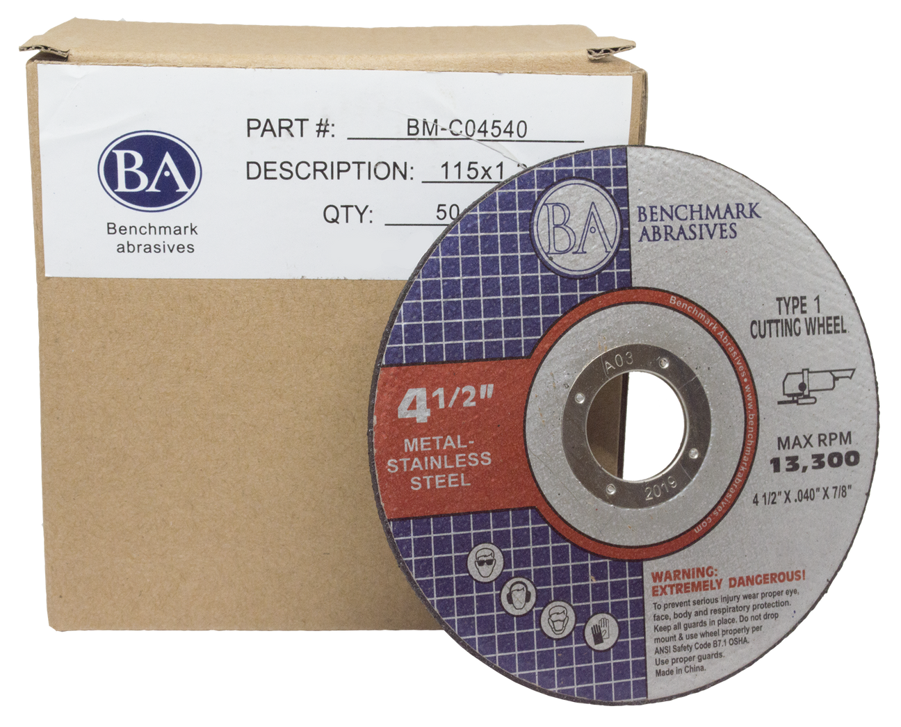Cut-off Wheels - Benchmark Abrasives