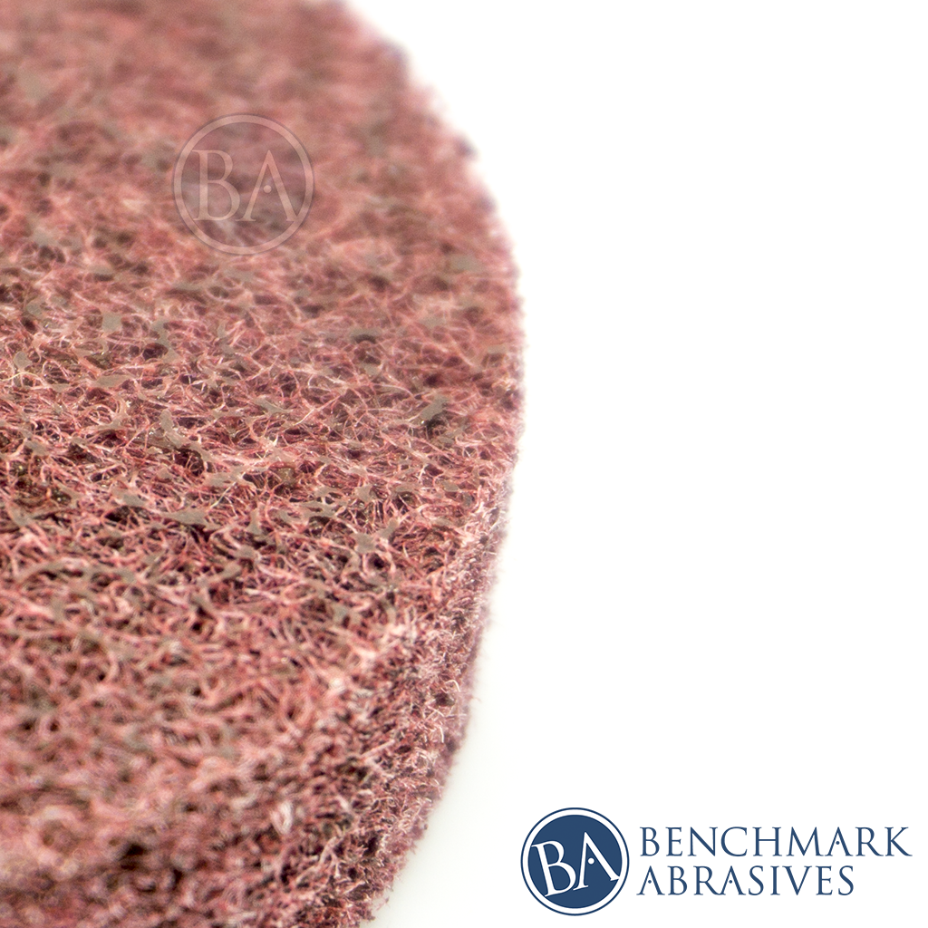 3" Quick Change Surface Preparation Wheels - 5 Pack (Maroon - Fine ...