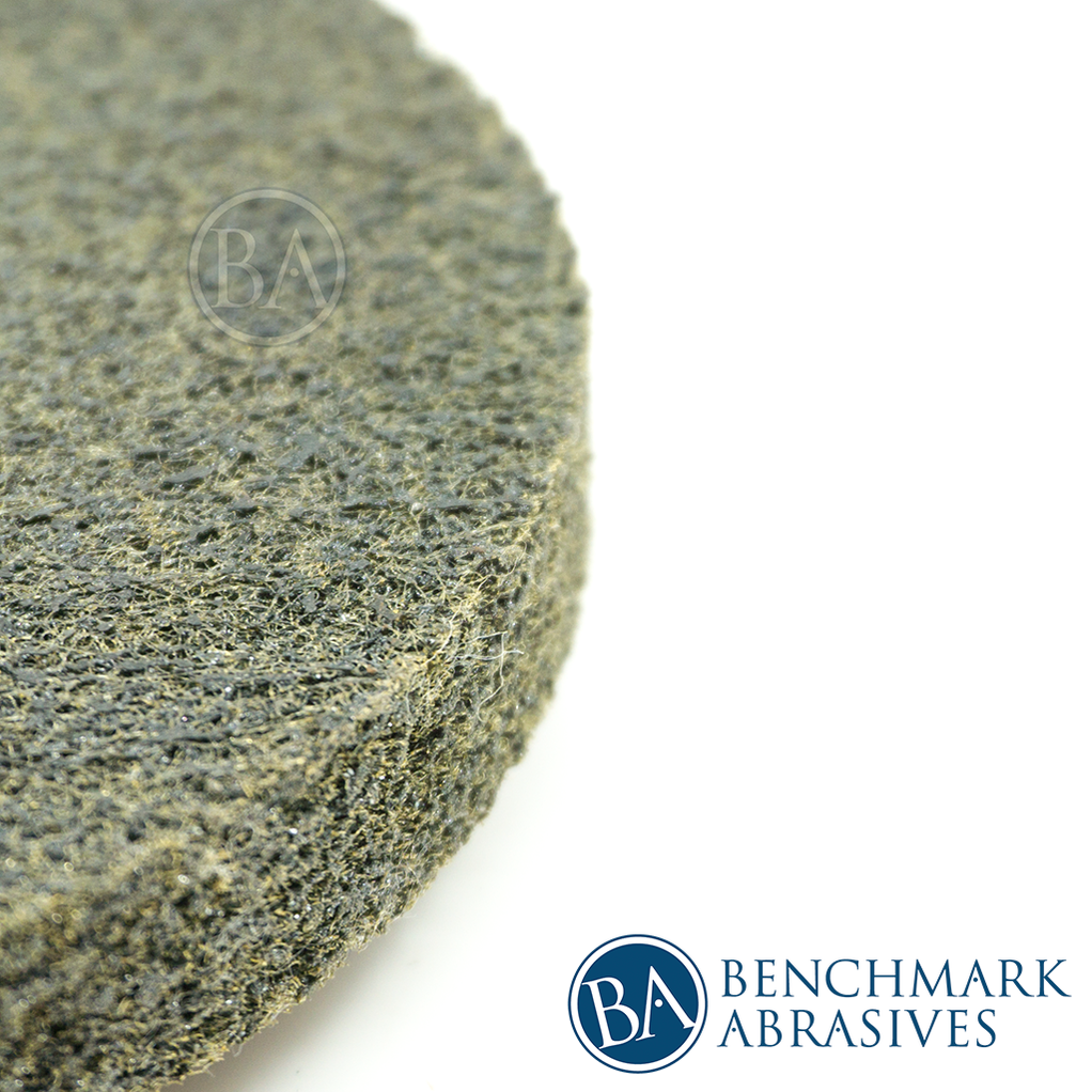 4-1/2" X 7/8" Unitized Fiberglass Backed Grinding Disc T27 2S Fine ...