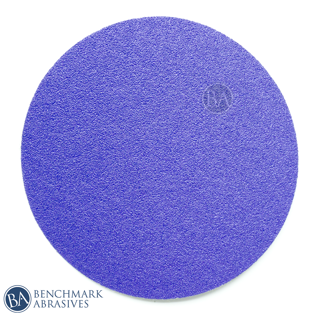 5" Premium Purple Film Backed No Hole Hook & Loop Sanding Discs (50 ...