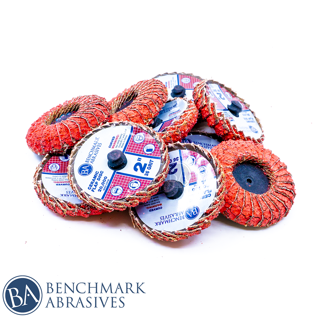 2" Curved Quick Change Disc Ceramic Flap Discs | Free Shipping ...