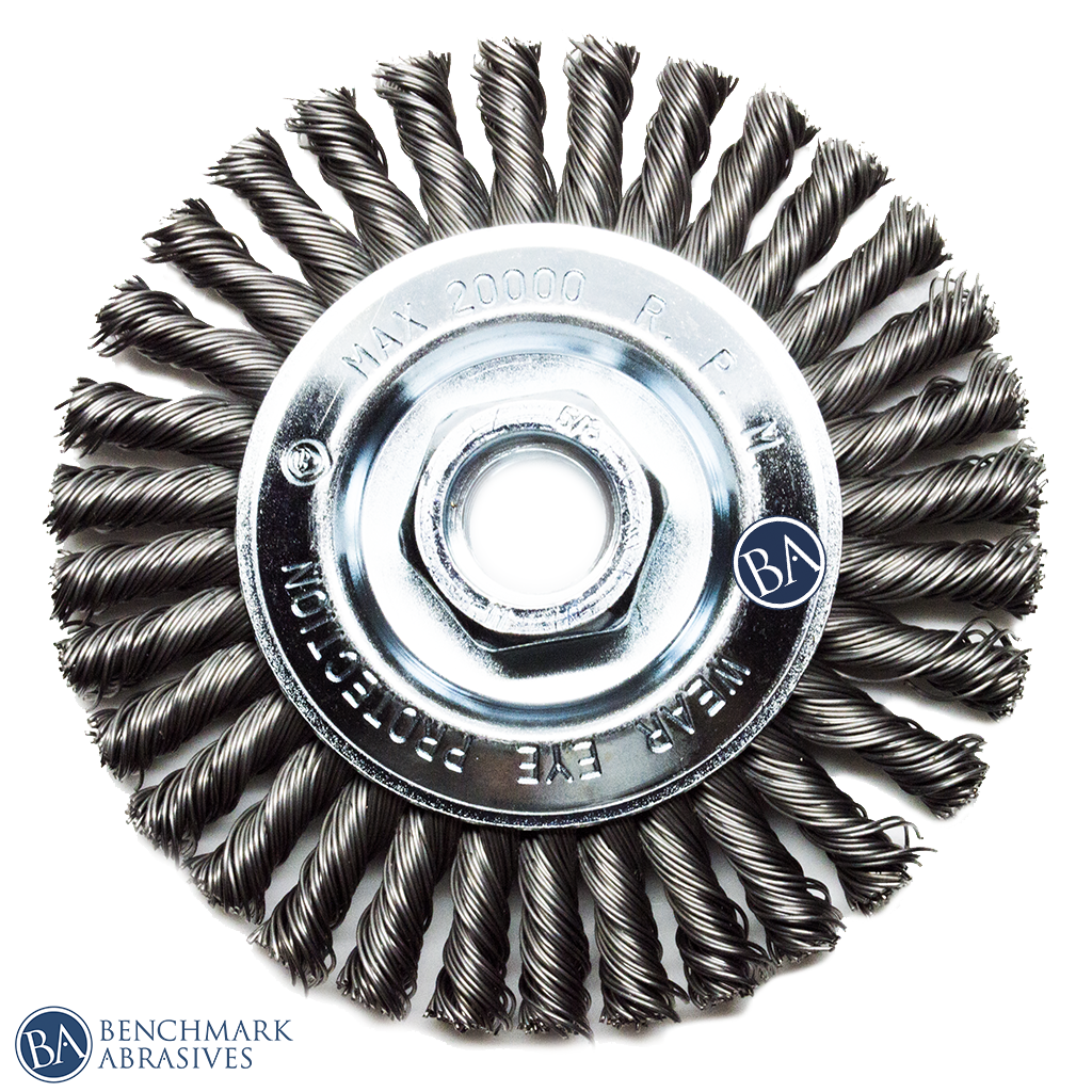 4" Stringer Bead Wire Wheel - Carbon Steel | Free Shipping