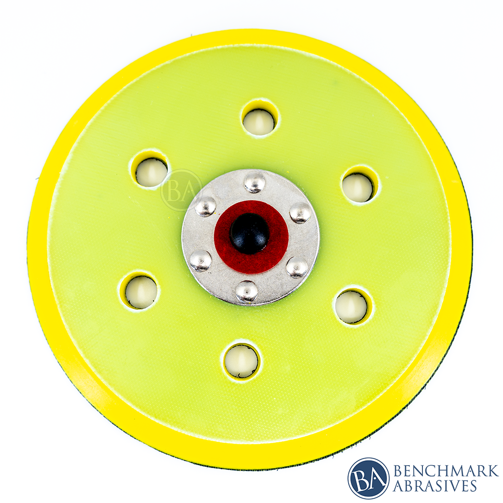 6" DA Orbital Sander Pad 6 Hole Hook & Loop | Firm Hold
